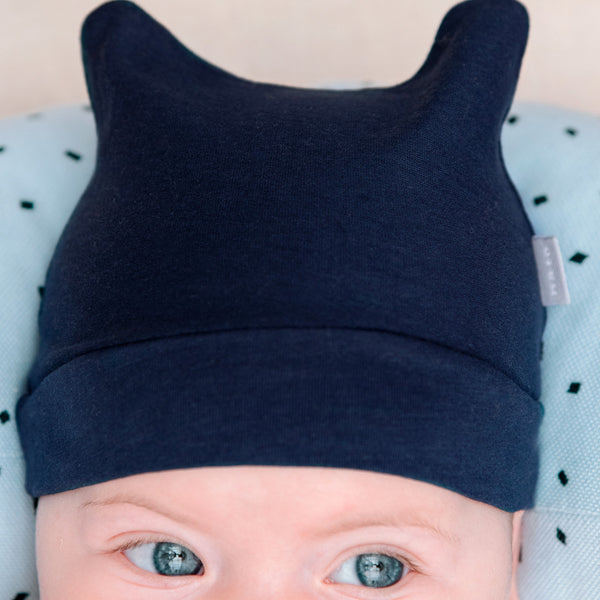 Gorrito Orejas Agua – Navy – Momento Nato